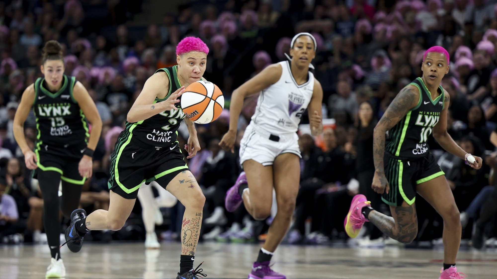 Minnesota Lynx face Golden State Valkyries for first playoff game | MPR ...