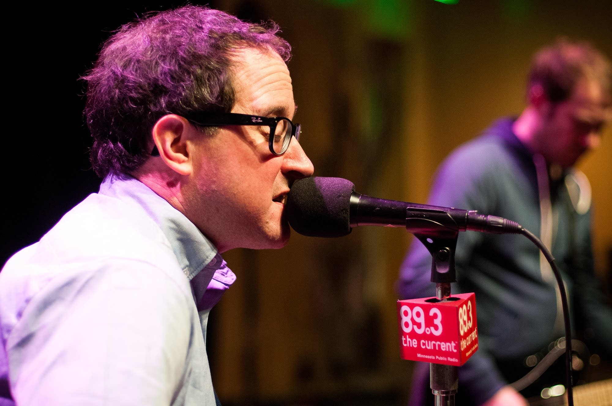 Craig Finn Performs in the UBS Forum