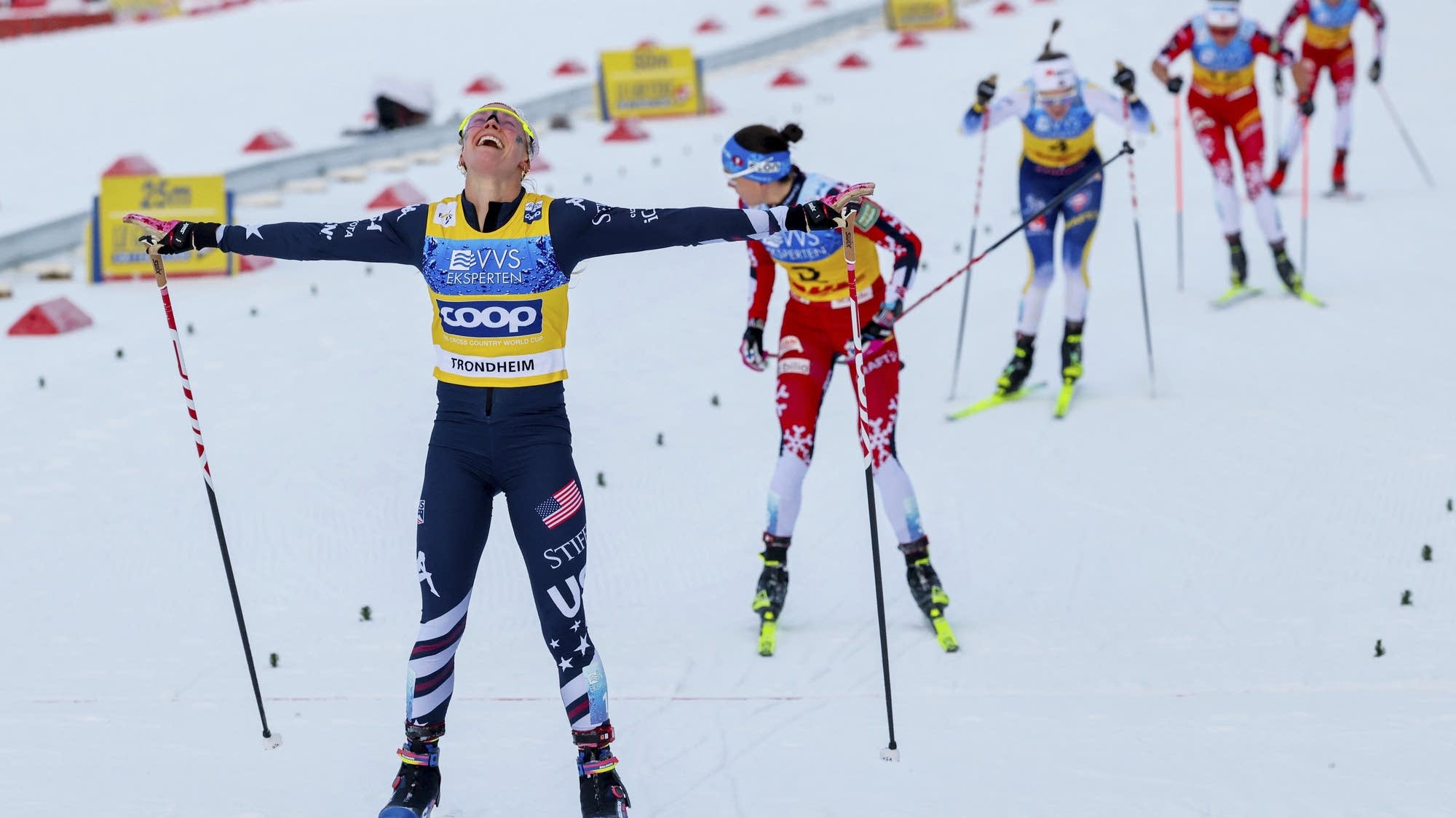 Jessie Diggins wins 30th World Cup victory in Norway | MPR News