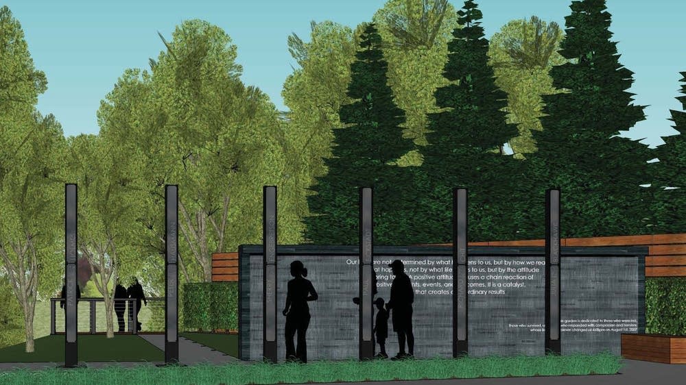 Park board approves site for I-35W bridge memorial | MPR News