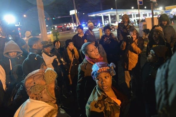 More protests sparked after shooting near Ferguson | MPR News