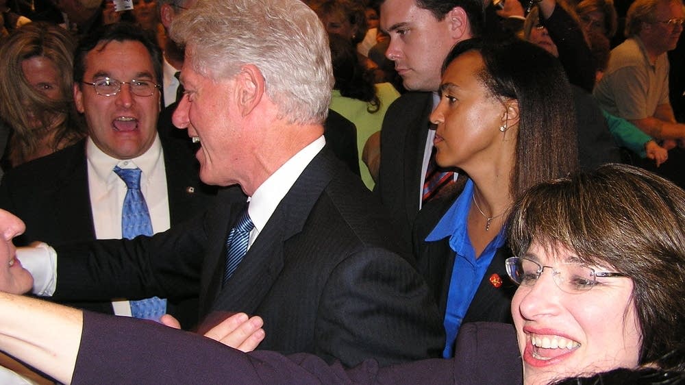 Clinton makes Twin Cities stop for Klobuchar campaign | MPR News