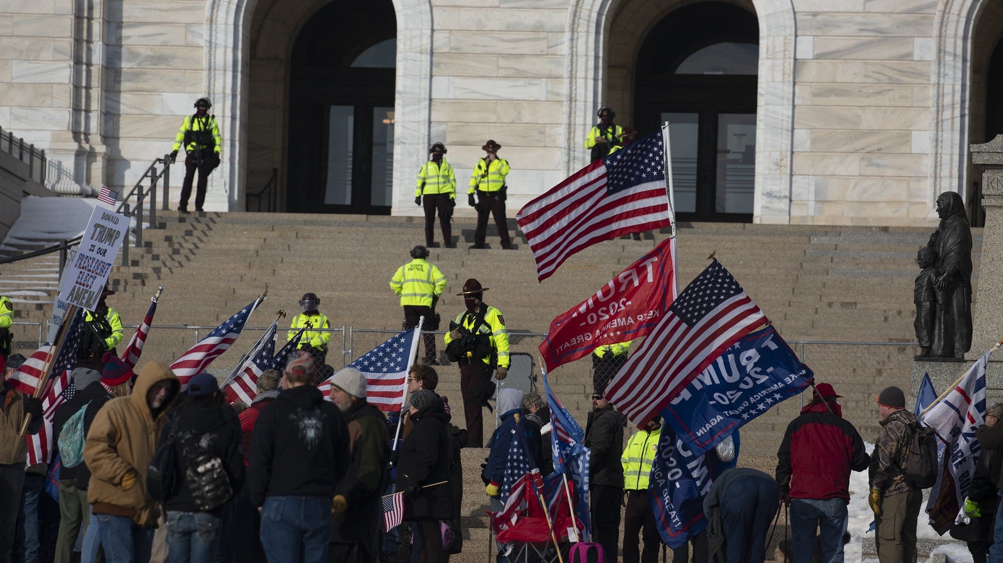 Security chief calls Minnesota Capitol 'safe' despite protests | MPR News