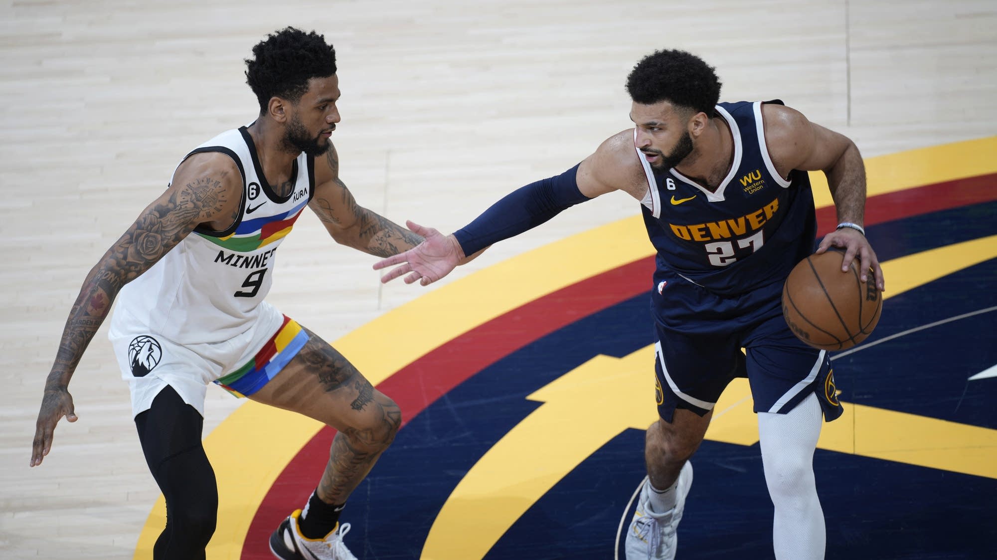 Murray has 40 points, Nuggets beat Timberwolves for 2-0 lead | MPR News