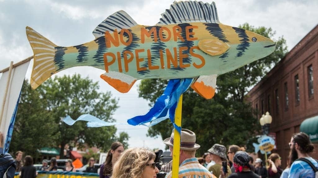 Bemidji Line 3 pipeline protest indicates renewed opposition after ...