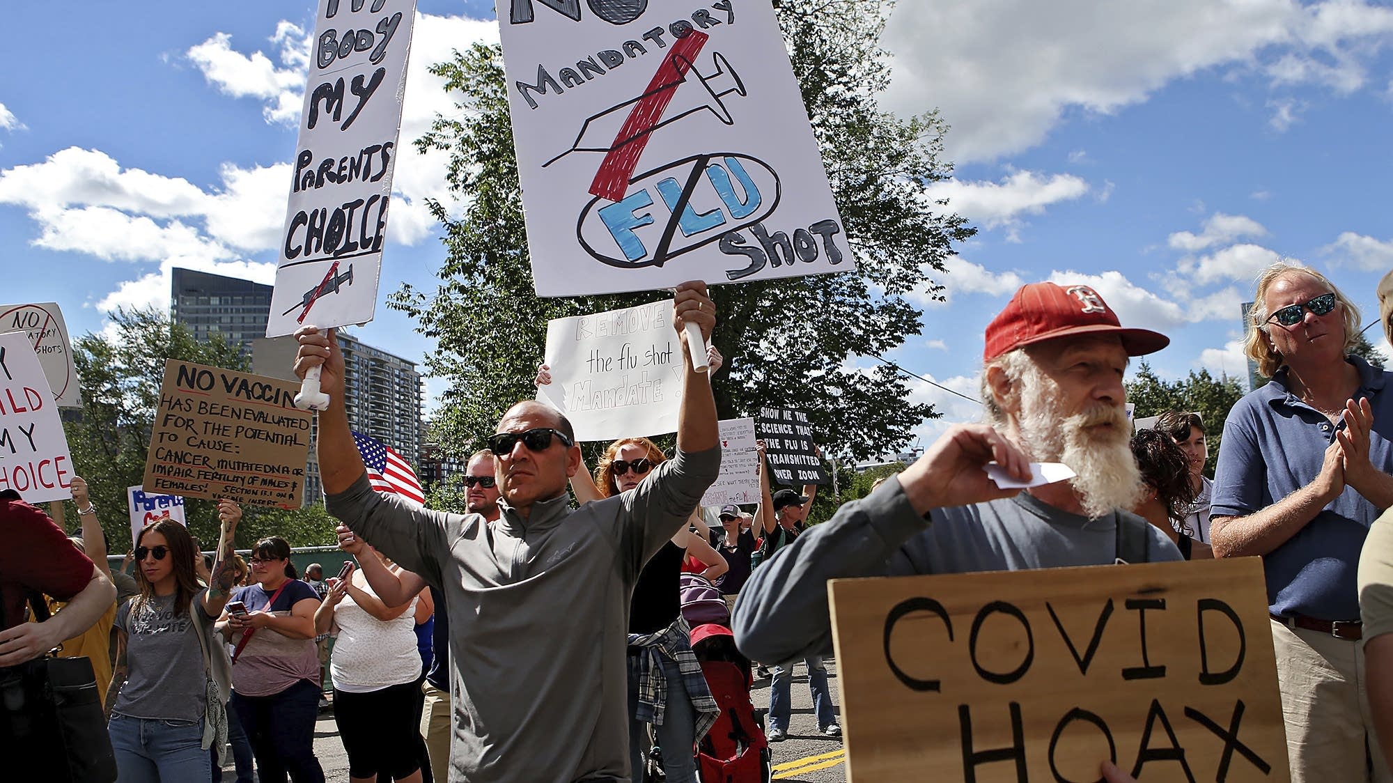 'So frustrating': Doctors and nurses battle virus skeptics | MPR News