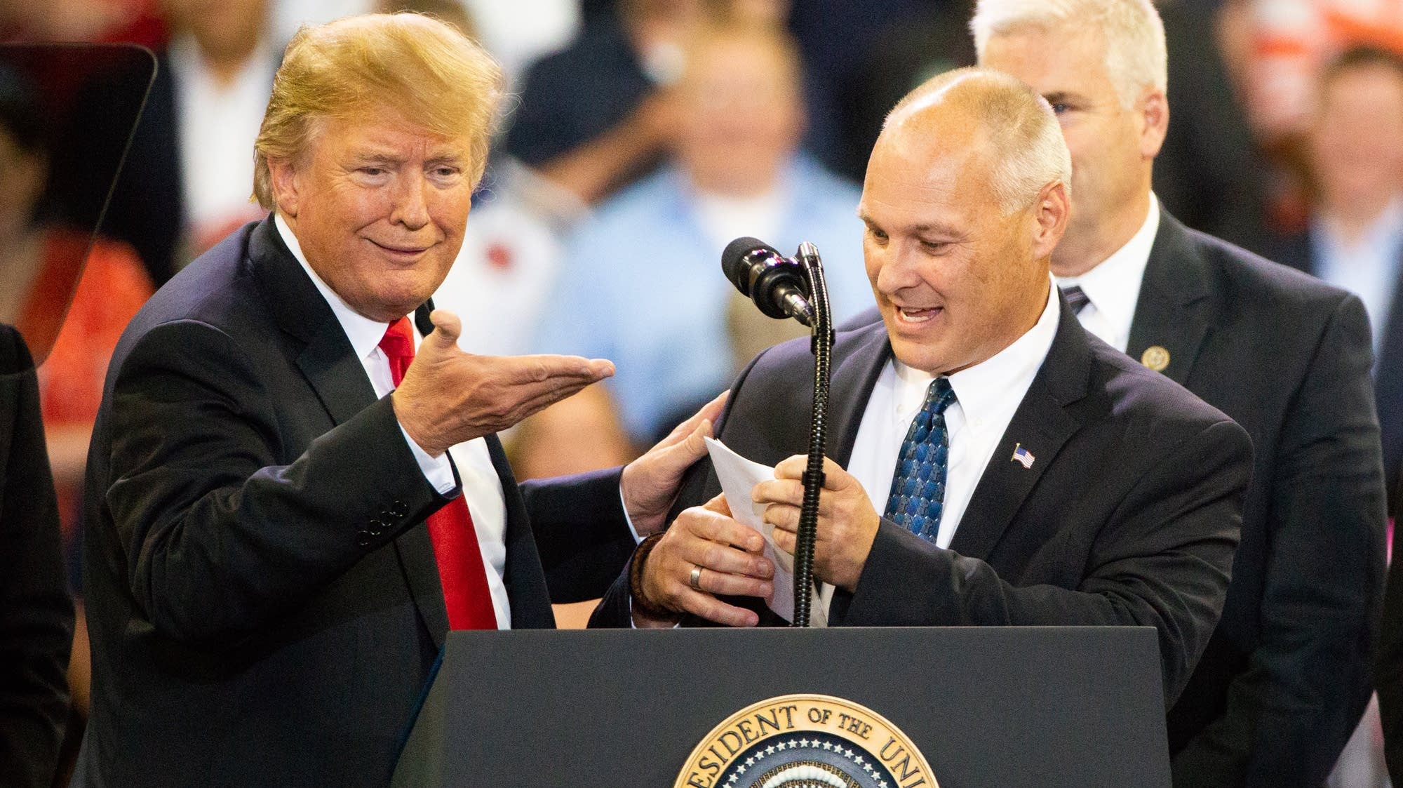 Trump is flexing his muscles in the Midwest, is it working? | MPR News