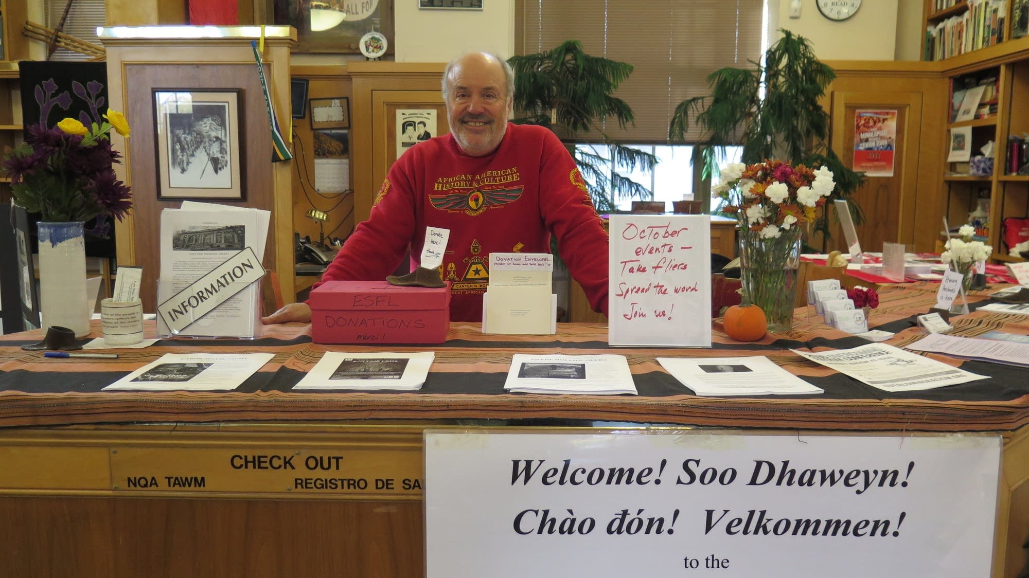 East Side Freedom Library is labor of love for retired professor | MPR News