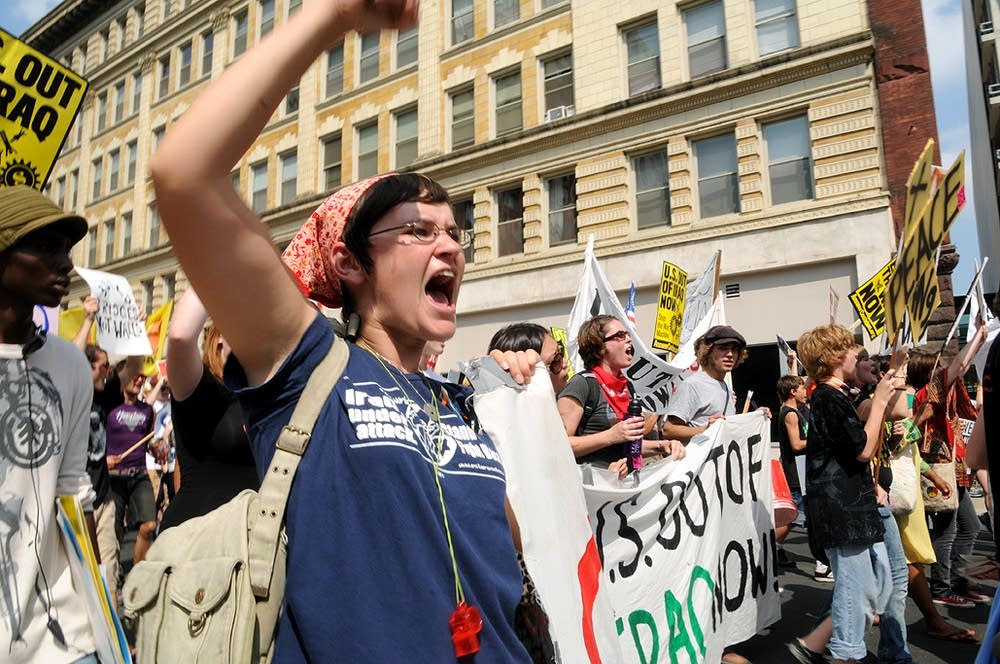 Slideshow: Anti-war protesters | Minnesota Public Radio News