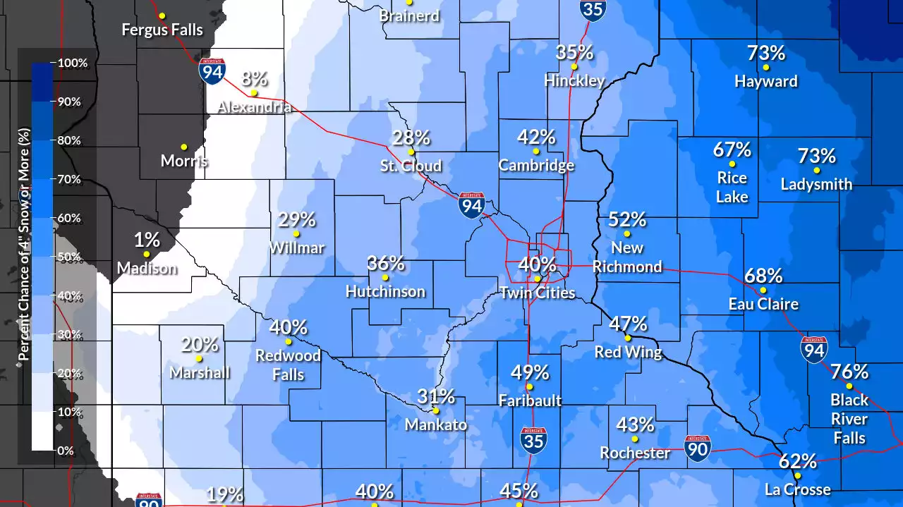 Chilly weekend; Saturday rain, then rain/snow mix overnight to snow on ...