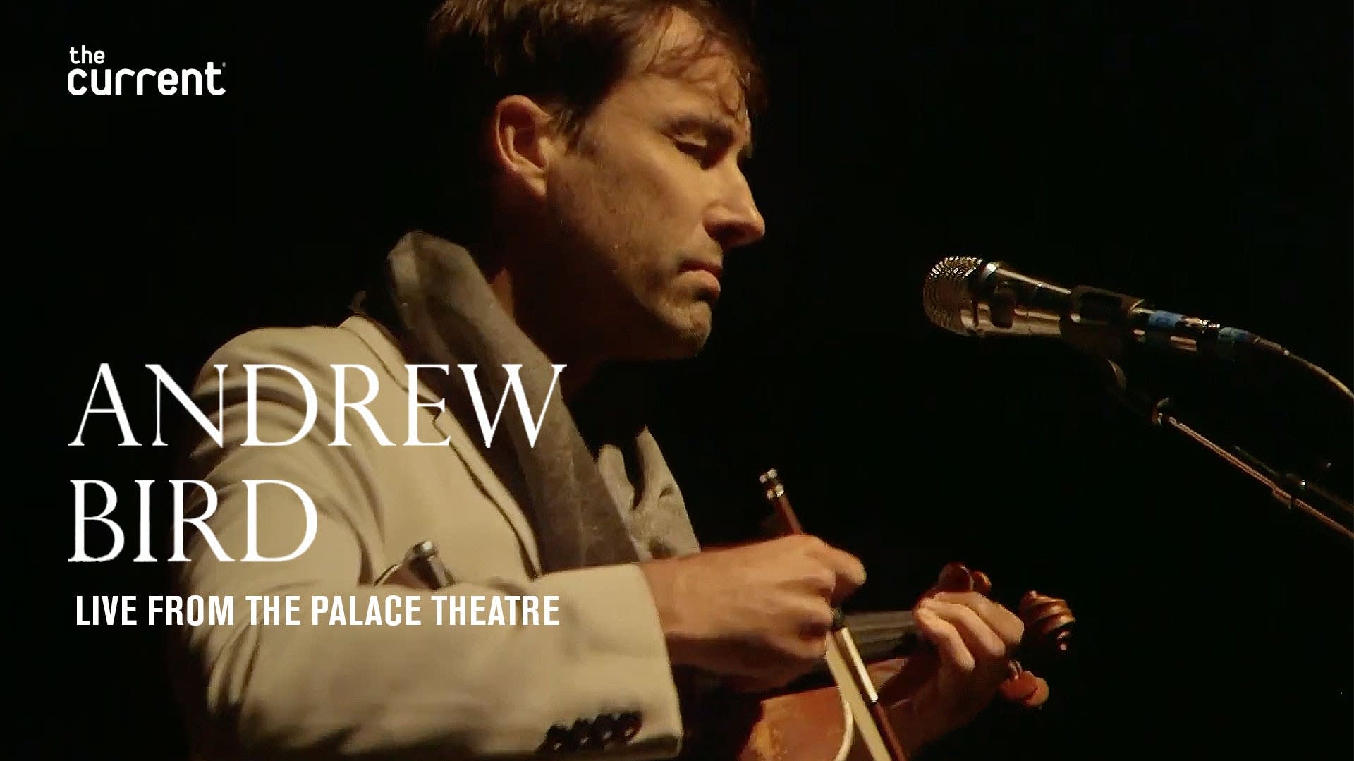 Watch Andrew Bird in concert at the Palace Theatre