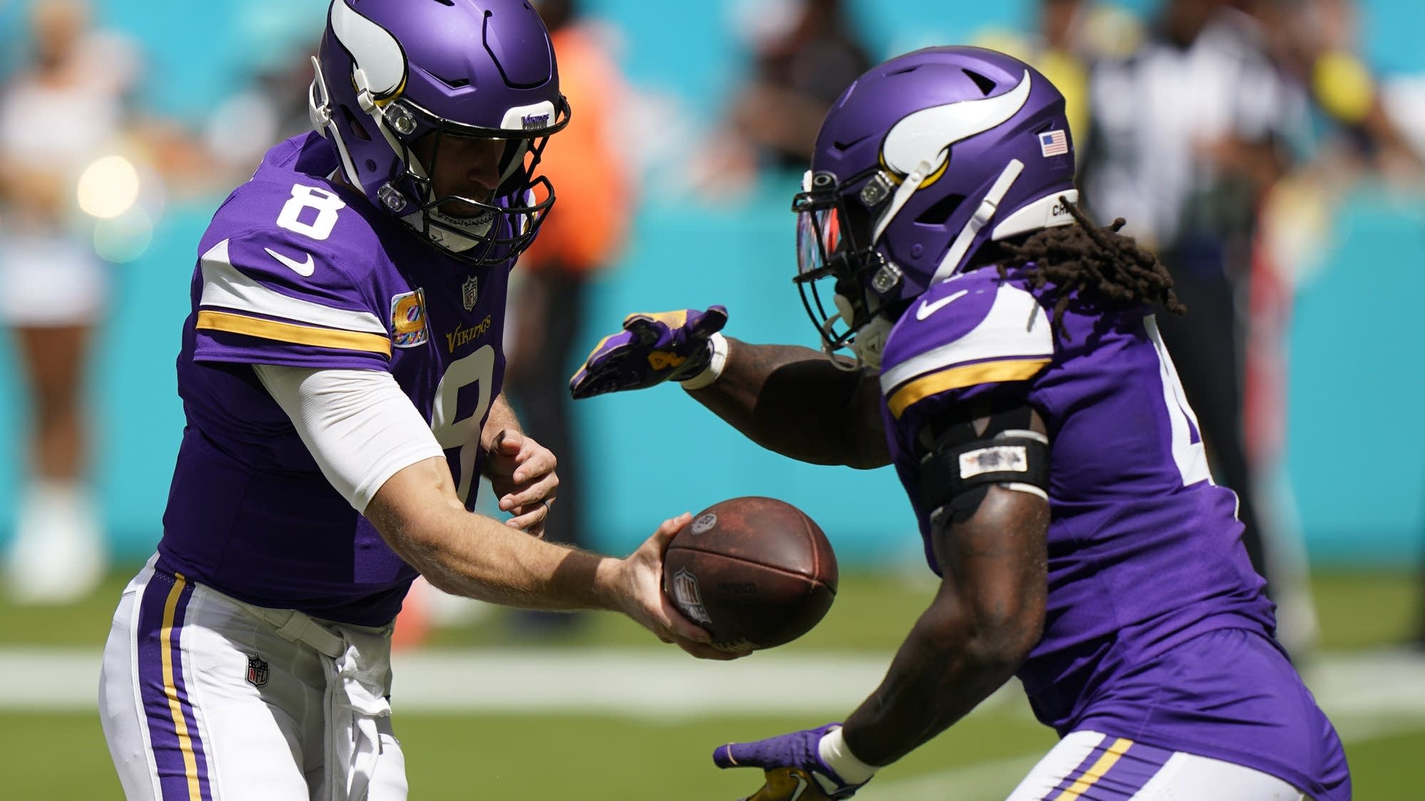 Cook's late touchdown gives Vikings 24-16 win over Dolphins | MPR News