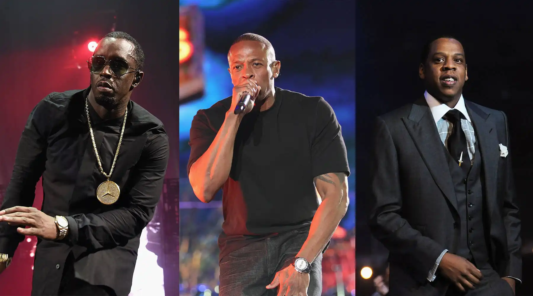 The three richest American musicians are all rappers