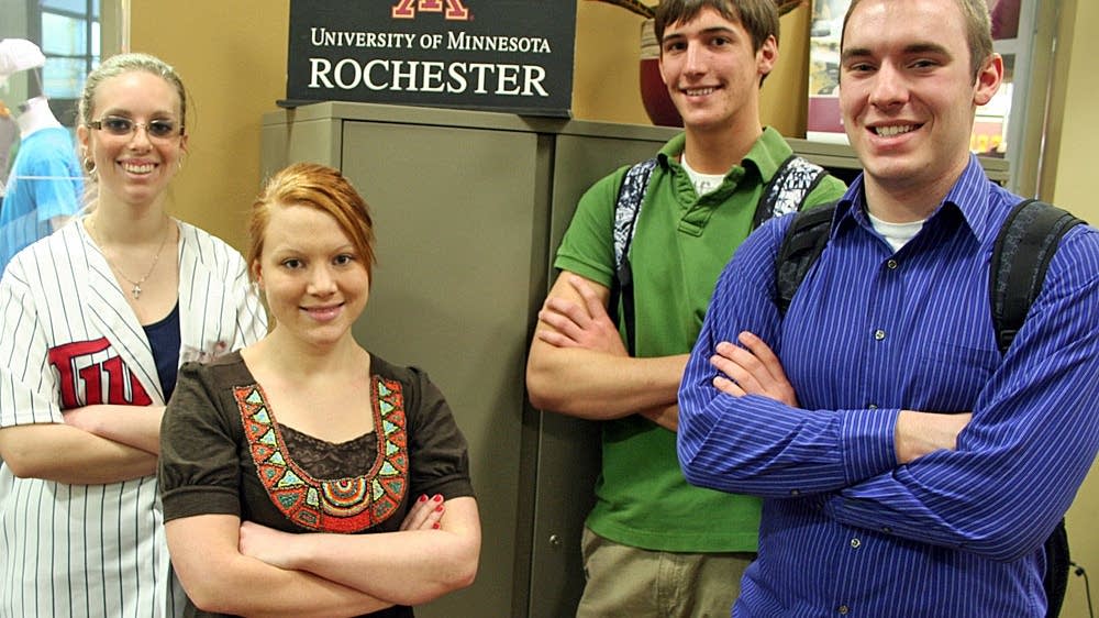 50 freshmen blaze a trail at U of M's Rochester campus | MPR News
