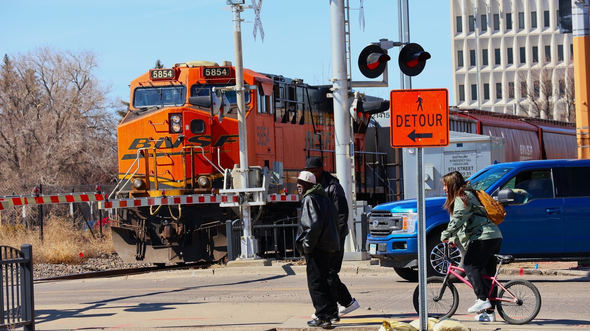Underpass underway: Downtown Moorhead project separating trains and ...