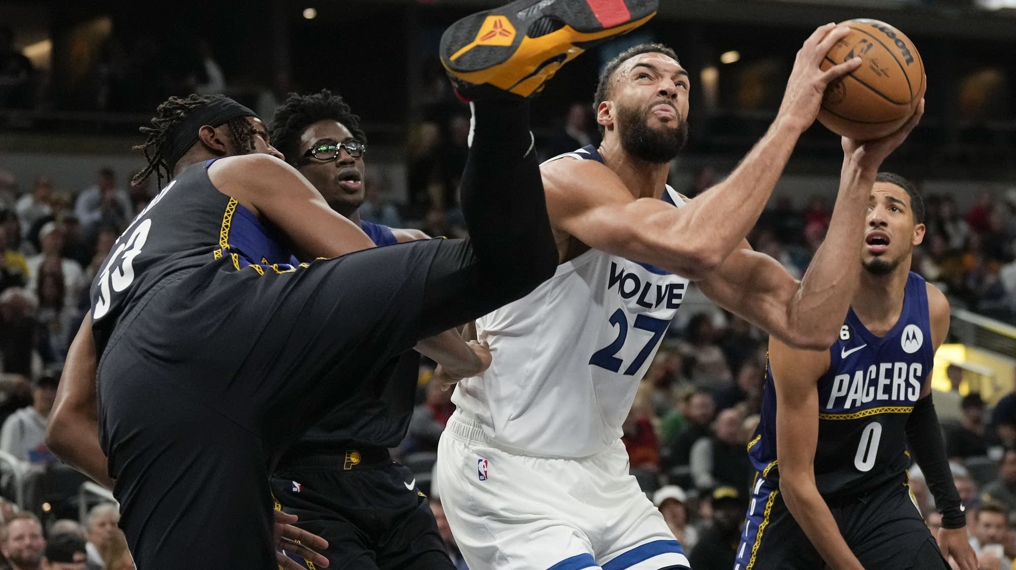 Towns powers Timberwolves past Pacers for 5th straight win | MPR News