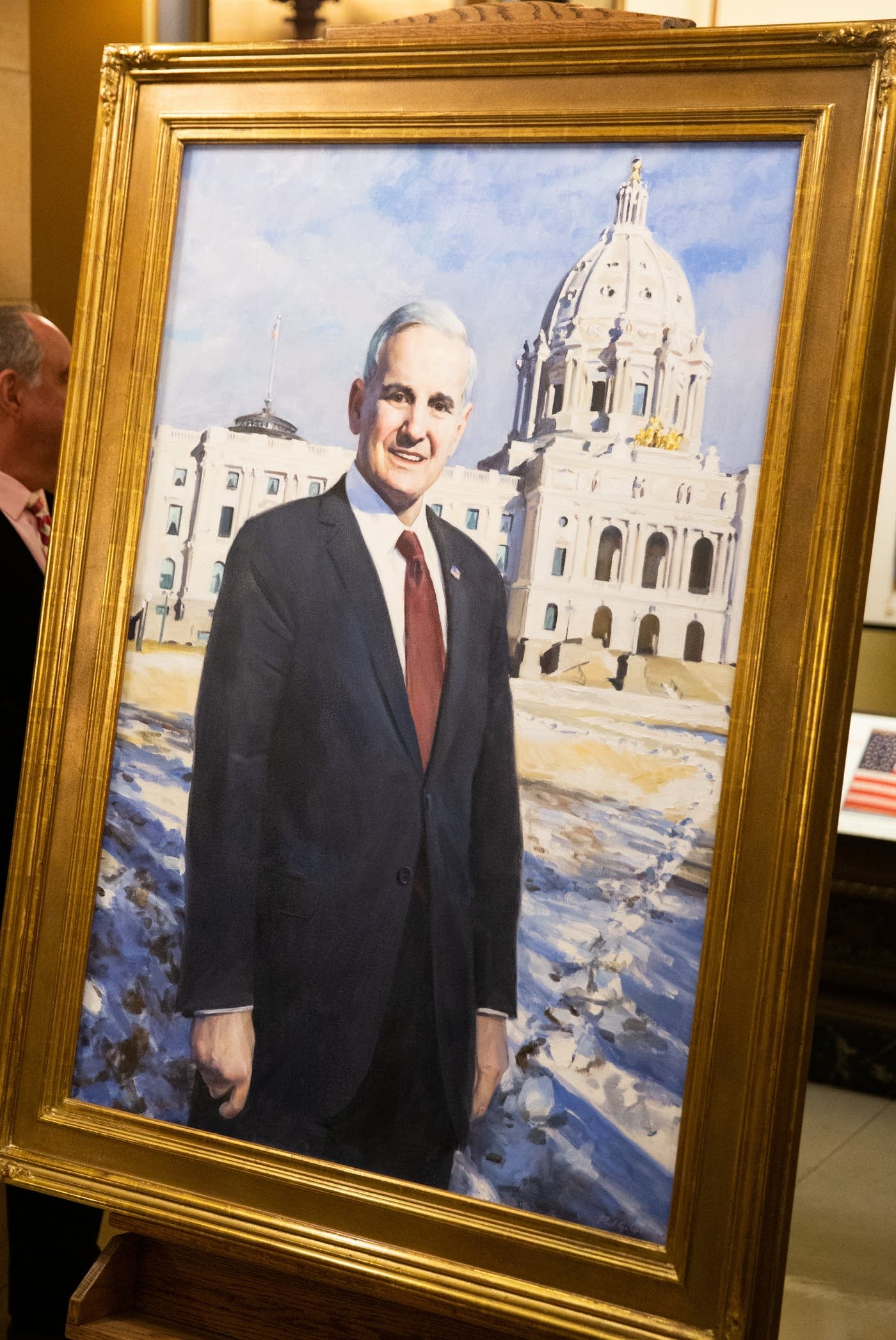 Former Gov. Mark Dayton's portrait links him to the State Capitol he ...