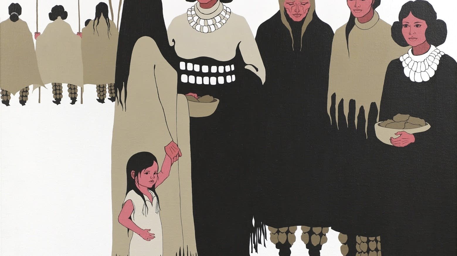 Exhibit is first major show of artwork by Native women | MPR News