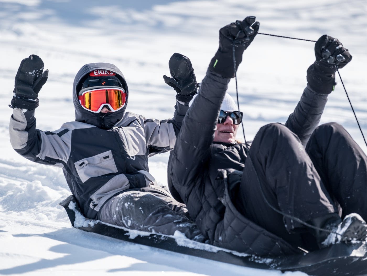 Little Free Sled libraries provide the slides for winter rides | MPR News