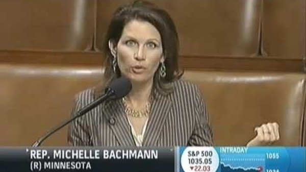 DNC targets Bachmann | MPR News