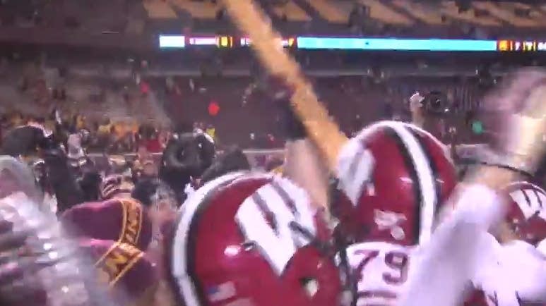 Fear of violence chops Gophers-Badgers ‘axe’ ceremony | MPR News