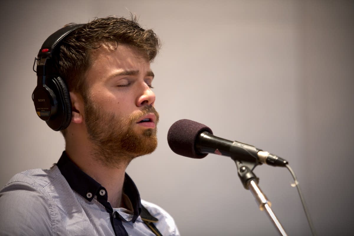 John Mark Nelson performs live in The Current studio
