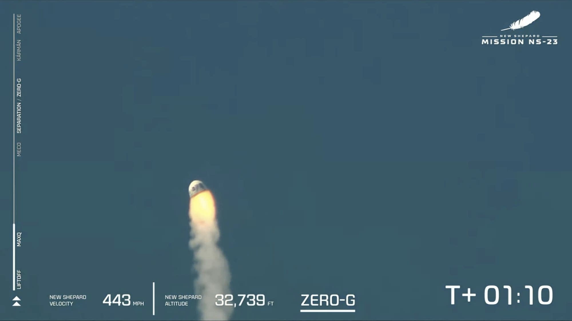 Bezos rocket crashes after liftoff, only experiments aboard | MPR News
