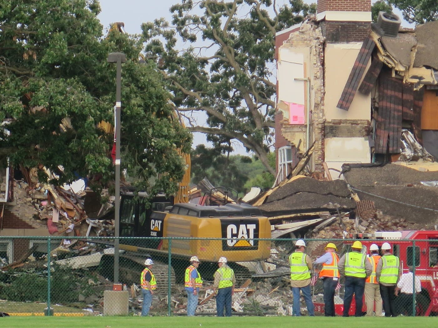 NTSB: School blast site still too unsafe to investigate | MPR News