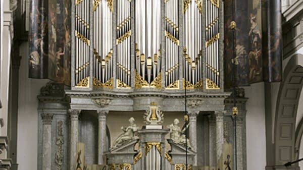 1686 Duyschot; 1721 Vater organ at Westerkerk, Amsterdam, The ...