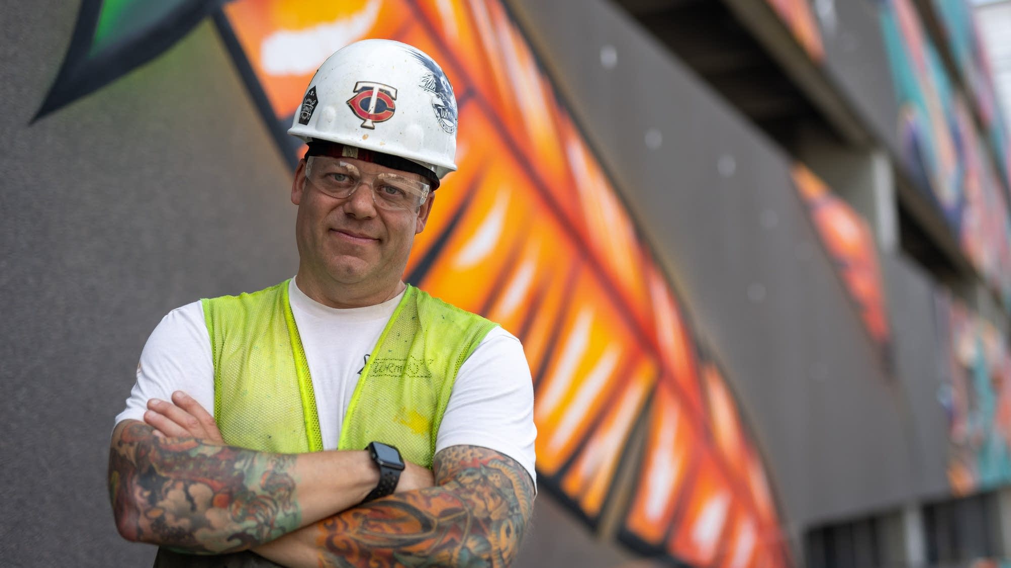 Colors on concrete: How Adam Turman paints Minnesota’s urban canvas ...