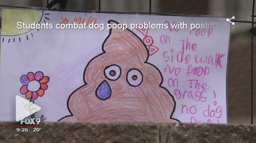 School kids take a stand against dog poop | MPR News
