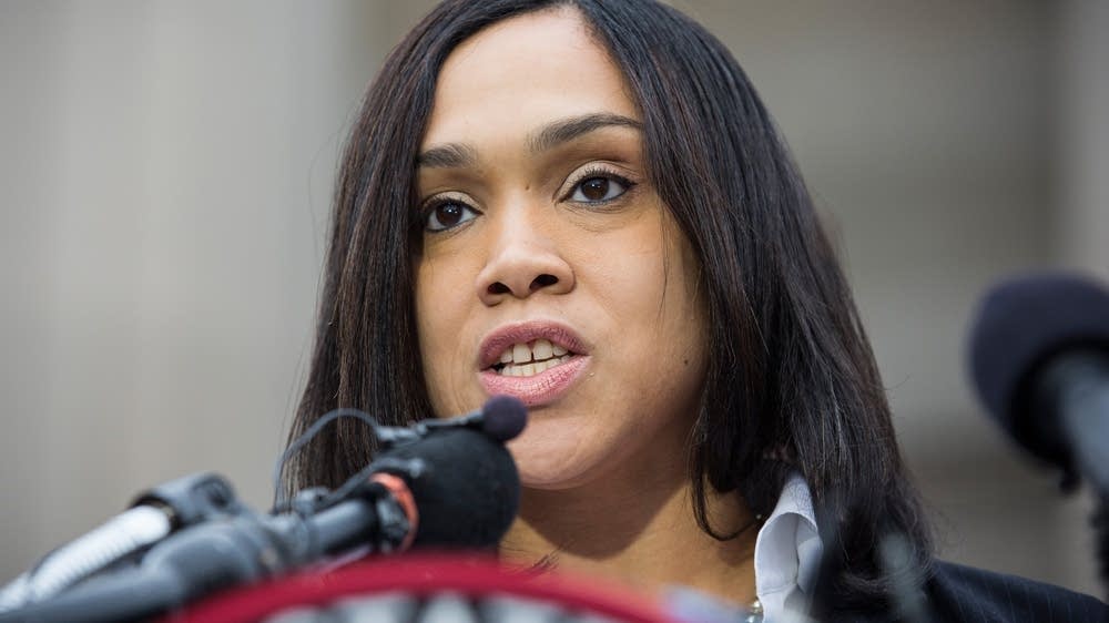Local reaction to charges against Baltimore officers | MPR News