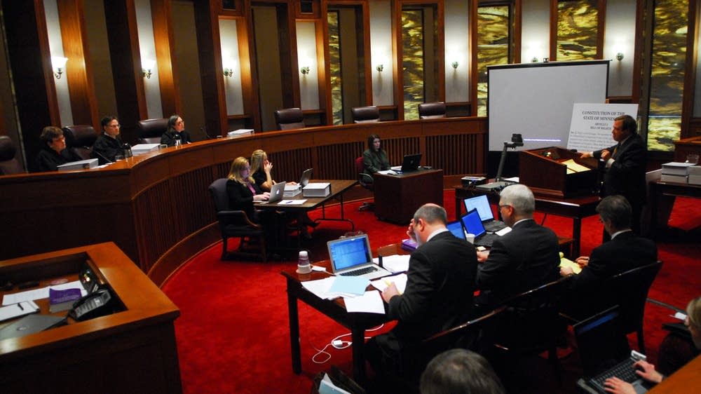 Opening statements in U.S. Senate trial | MPR News