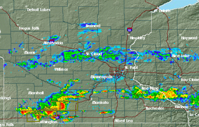 Strong thunderstorms for southern Minn. into Monday night | MPR News