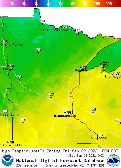 Another hot day Friday then cooler this weekend | MPR News