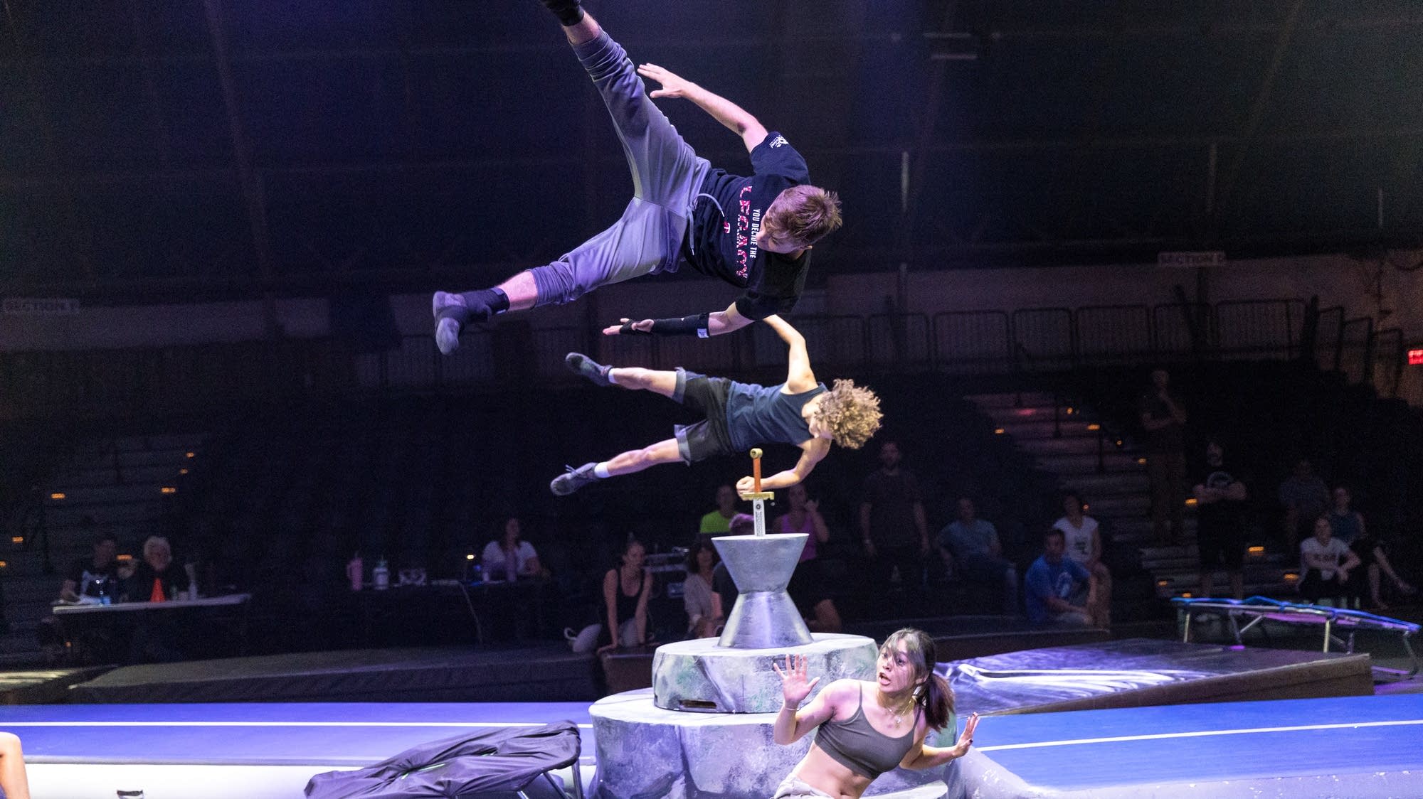 A young performer makes his comeback to the stage after light rail ...