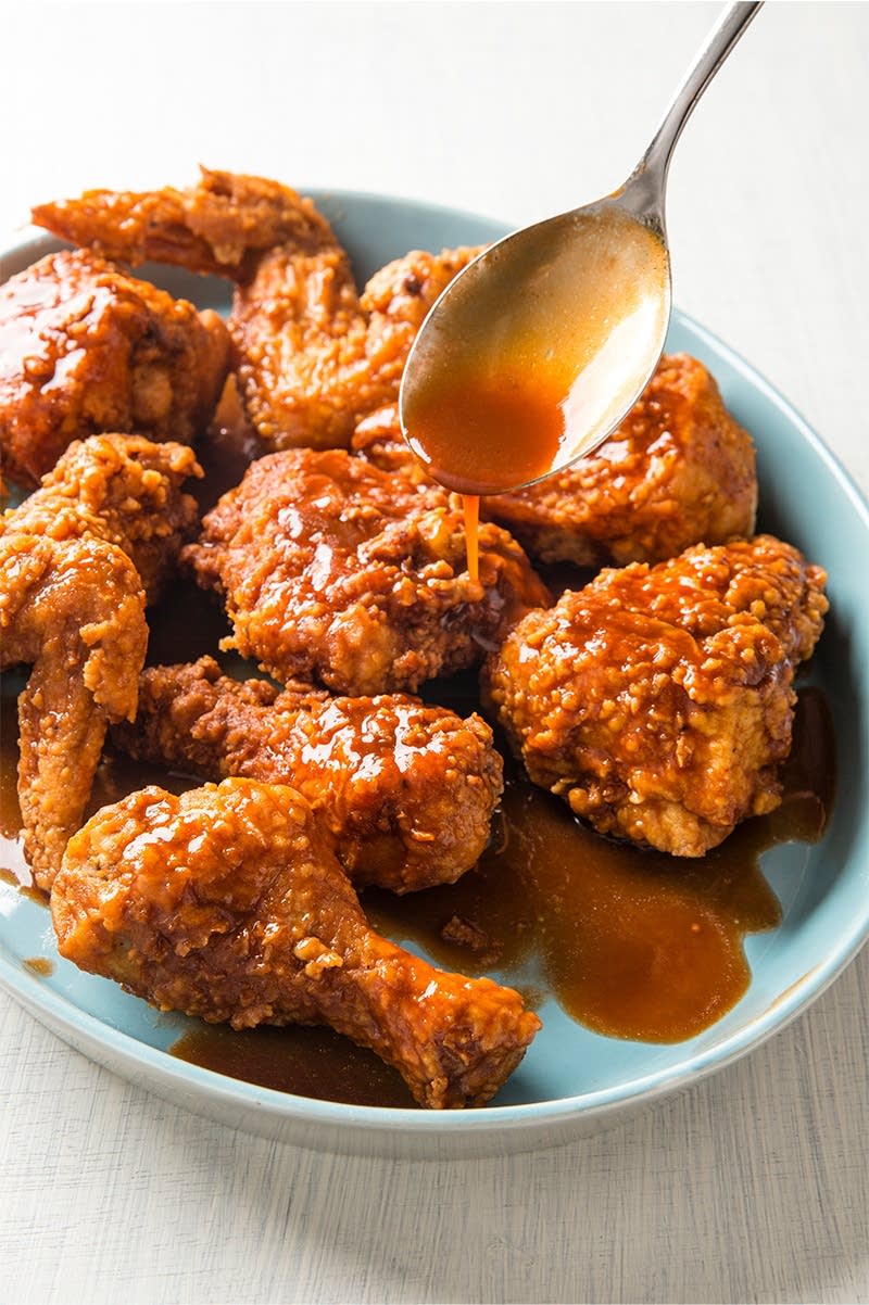 America's Test Kitchen gets extra crunchy with dipped fried chicken ...