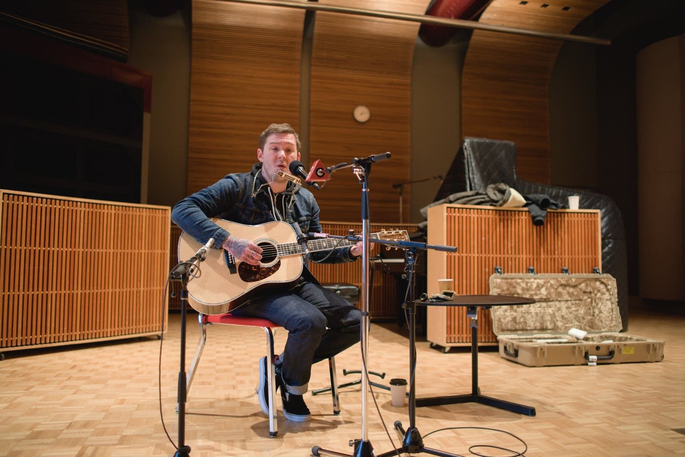 Brian Fallon performs in The Current studio | The Current