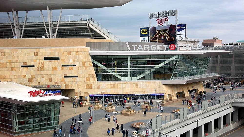Slideshow: First game at Target Field | MPR News