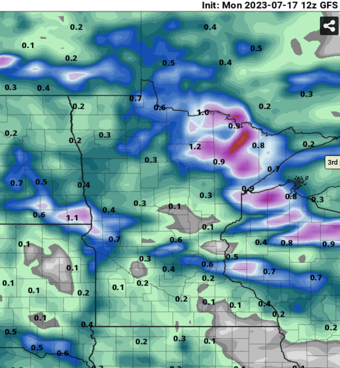 Storms possible Wednesday; 90s again next week? | MPR News