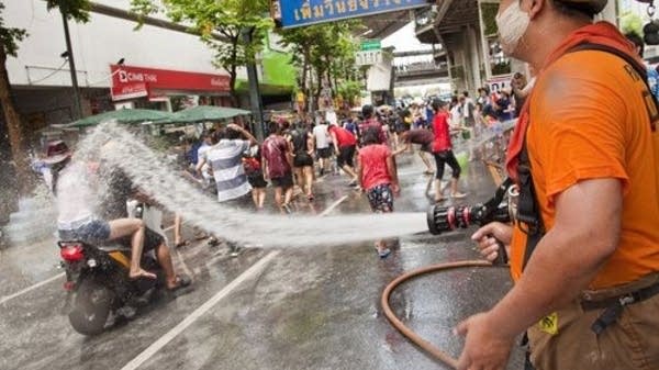Photos: The water-fight festival | MPR News