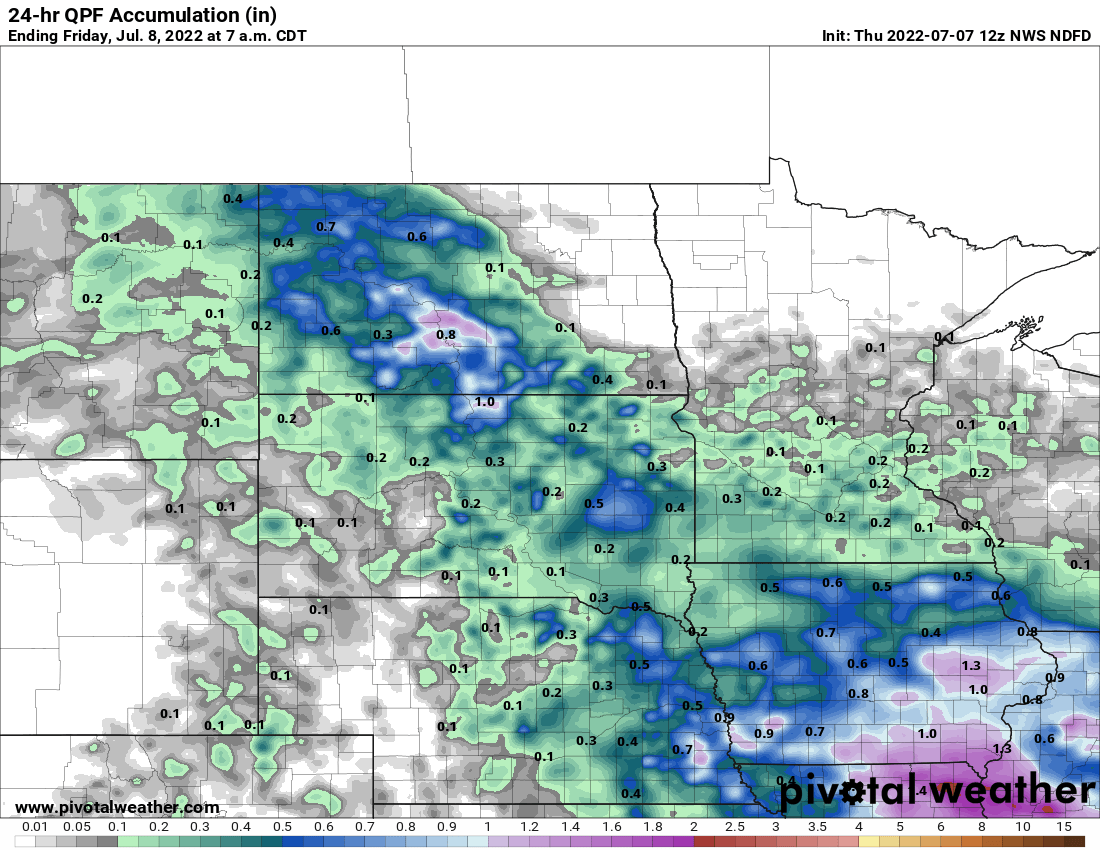 Humid with thunderstorms possible Thursday | MPR News