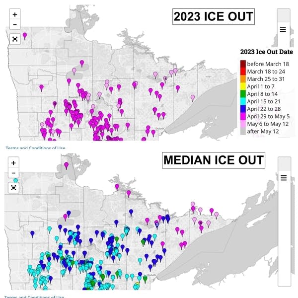 Wet on and off through Saturday night; drier, warmer north | MPR News