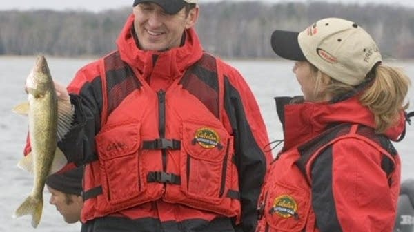 Molnau lands walleye before Pawlenty in fishing opener | MPR News