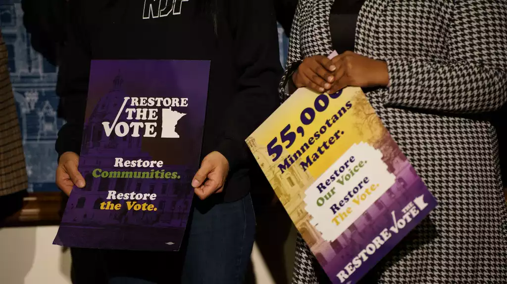 Minnesota judge upholds new law speeding up voting rights restoration ...