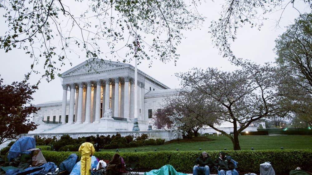 Photos: The scene outside the Supreme Court | MPR News