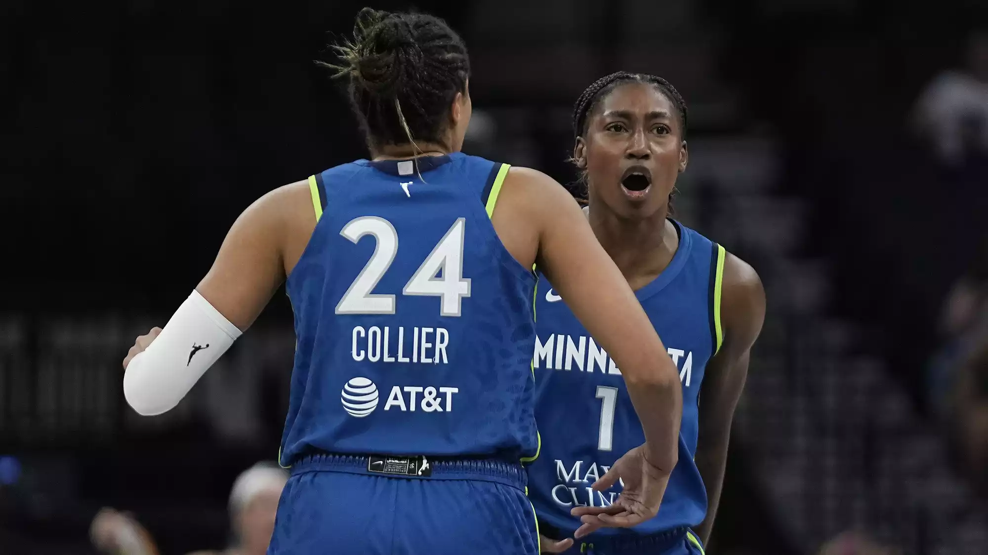 Collier scores a career-high 33 to help the Lynx beat the Storm 104-93 ...
