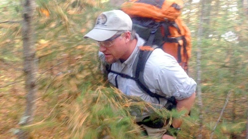 Day 11: Wilderness bushwhacker is wet, cold and in Canada | MPR News