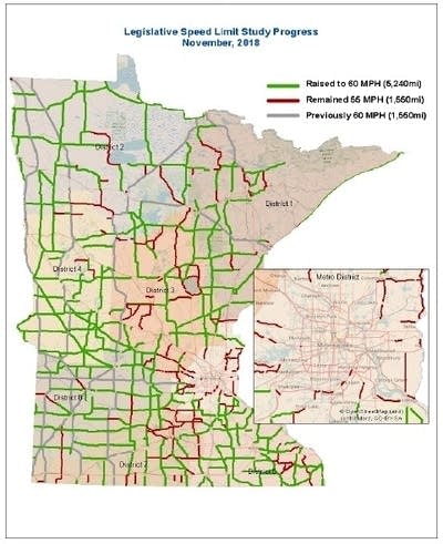 Can't drive 55? MnDOT OKs 60 mph on many state highways | MPR News
