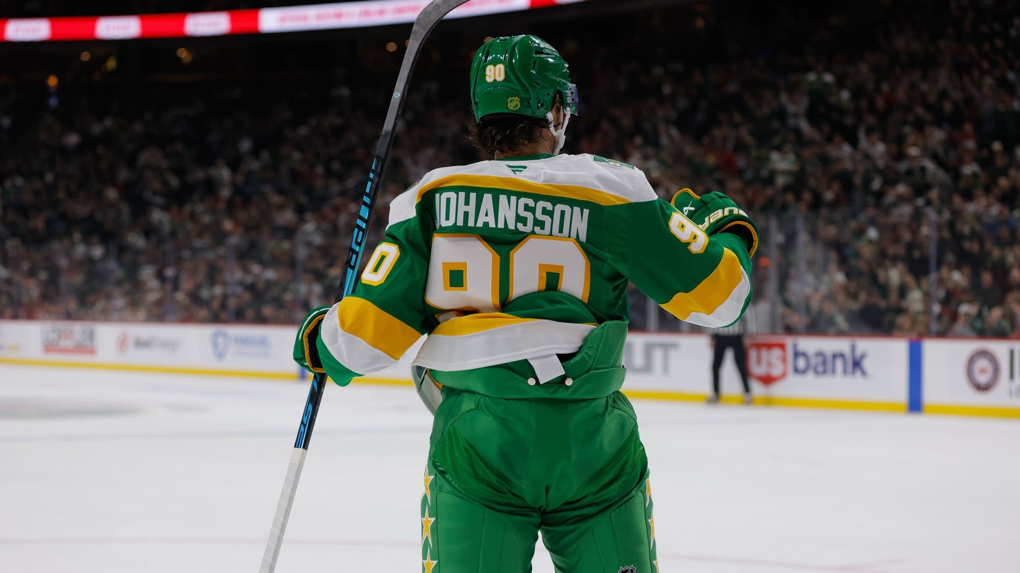 Johansson scores two goals, but not enough as Wild lose 6-2 to Utah ...
